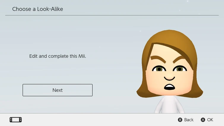 What's your opinion on this "Choose a look-alike" Mii result? | Fandom