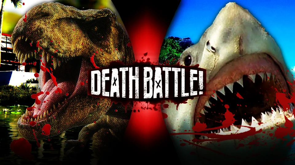 Rexy VS Bruce (Jurassic Park VS Jaws) | Fandom