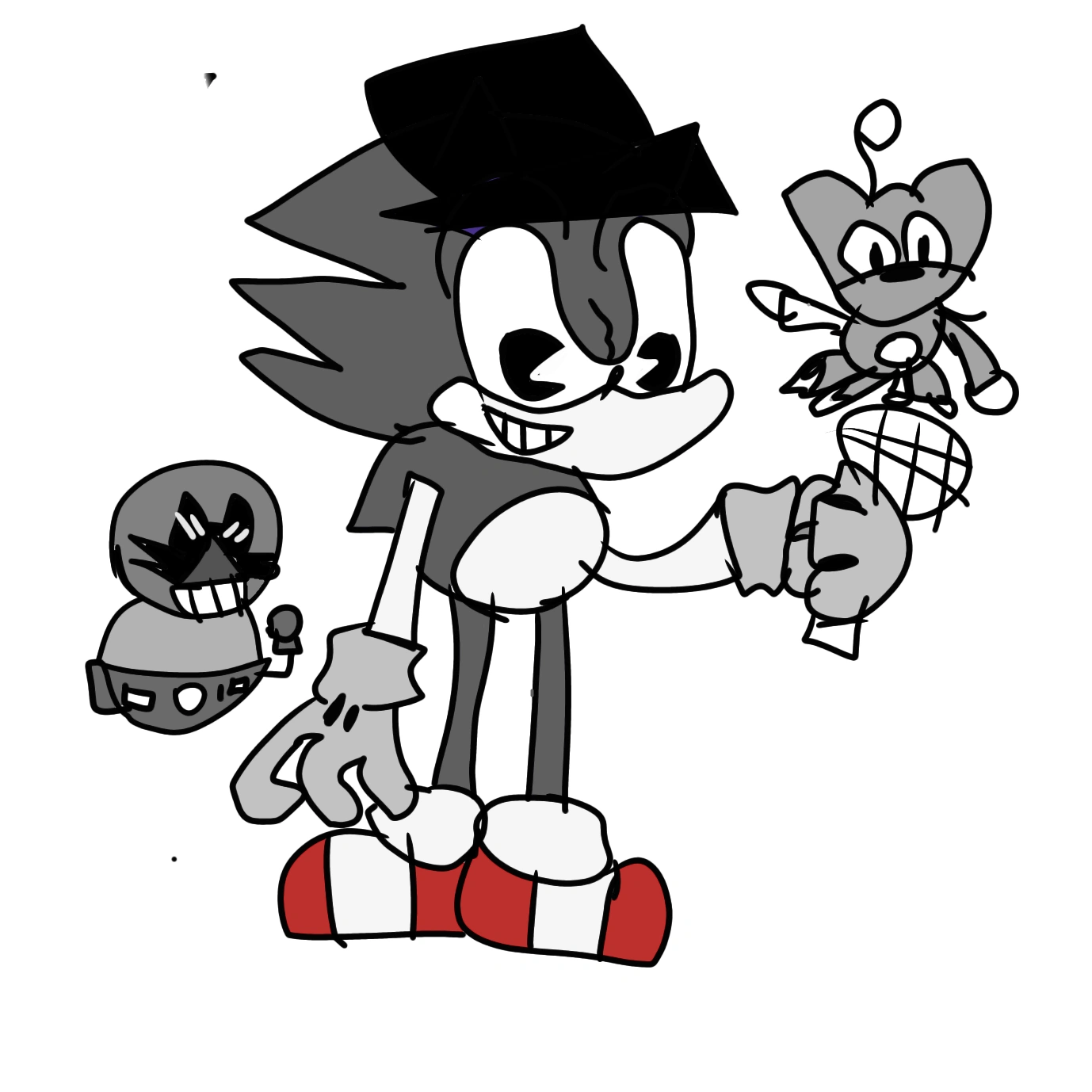 Bendy in freaky machine but sonic | Fandom