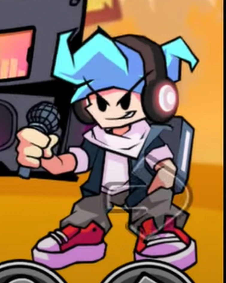 So uhh, I found a vid about a shitty ass fnf mobile game, and I ...