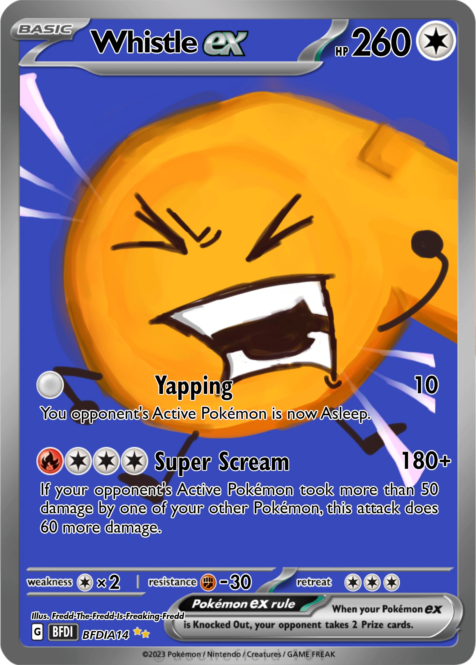 Here is a Whistle card one again | Fandom