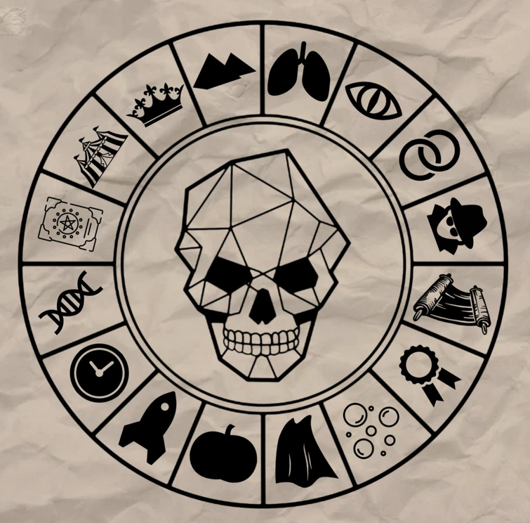 My own cipher wheel for death battle season 9, see if you guys can ...