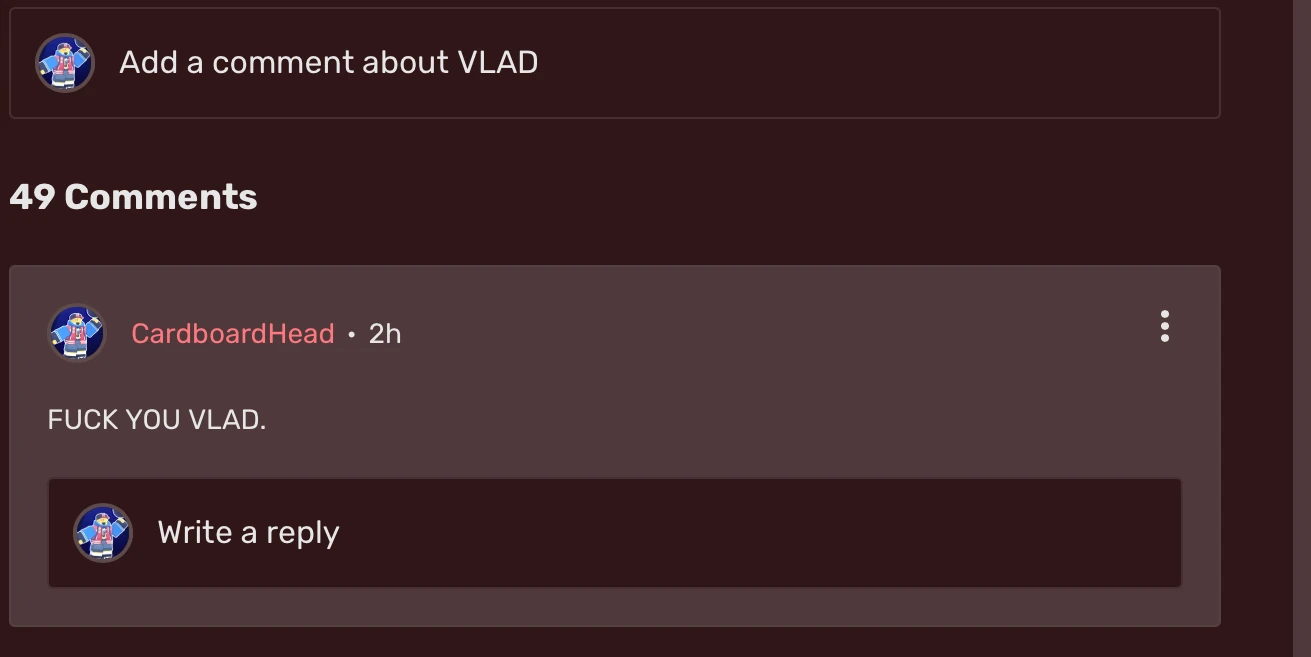 vro whos this loser? vlad isnt that annoying. 🥀 | Fandom