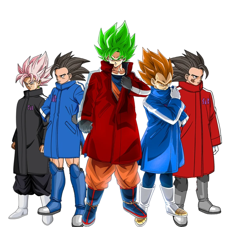 Dragon Ball X Tinction Main Characters in SAB Coats | Fandom