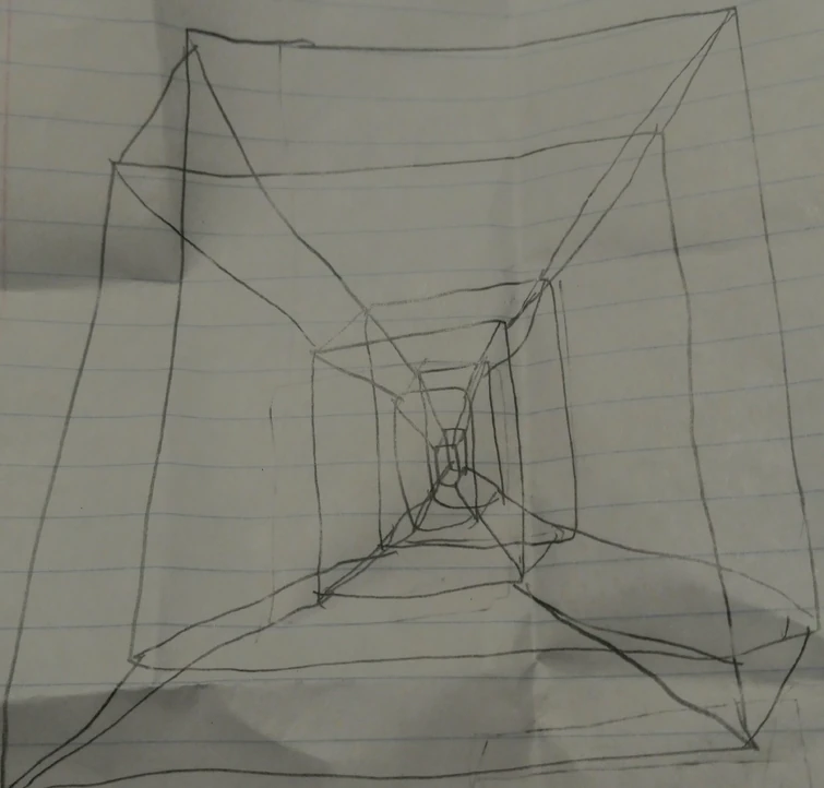 i tried to draw a 6D cube | Fandom