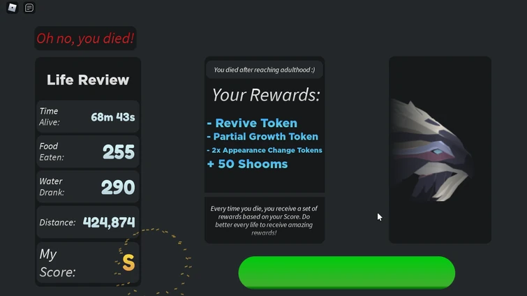 death rewards | Fandom