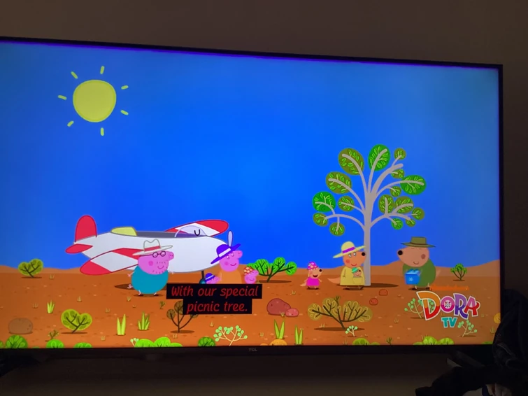 Bruh why is Peppa pig on Dora TV on Pluto TV | Fandom
