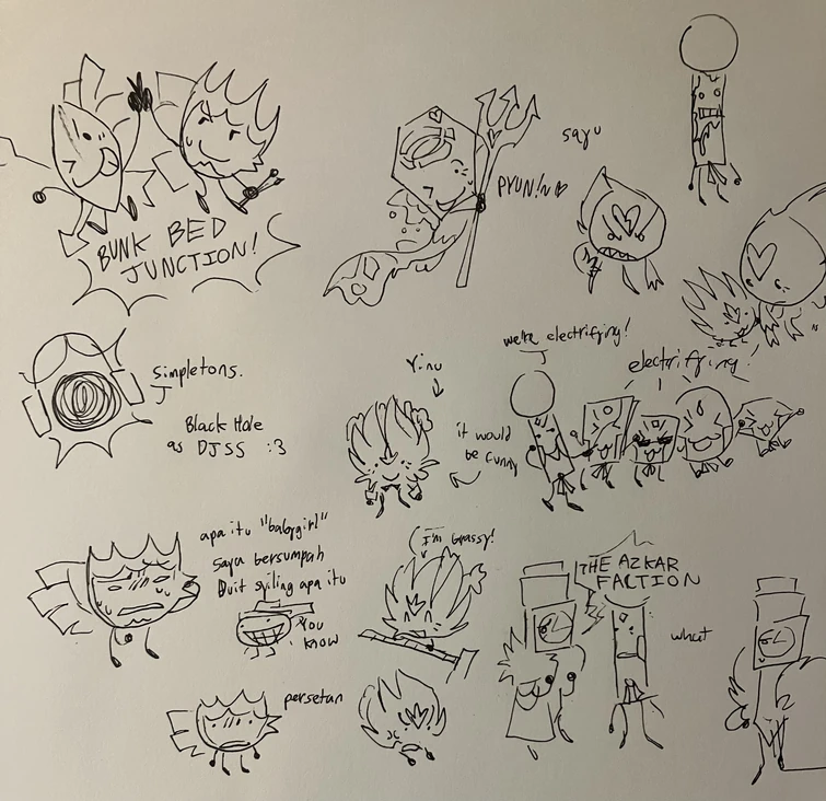 more NSR x BFDI AU | Fandom