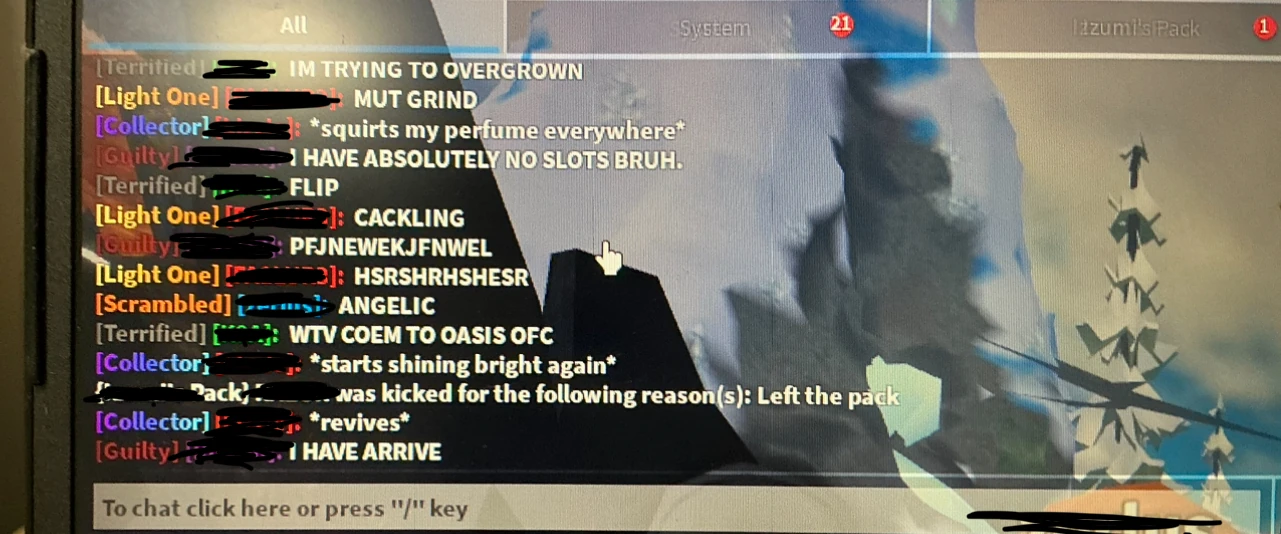 The average CoS chat | Fandom