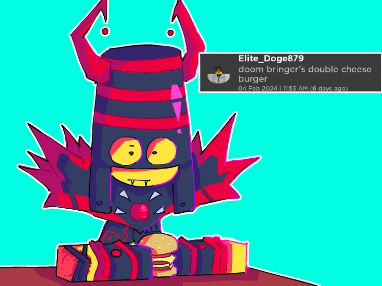 doombringer's double cheeseburger | Fandom