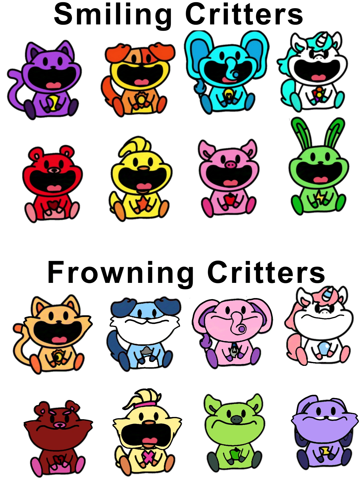 Smiling Critters & Frowning Critters Pineapple Animation Style | Fandom