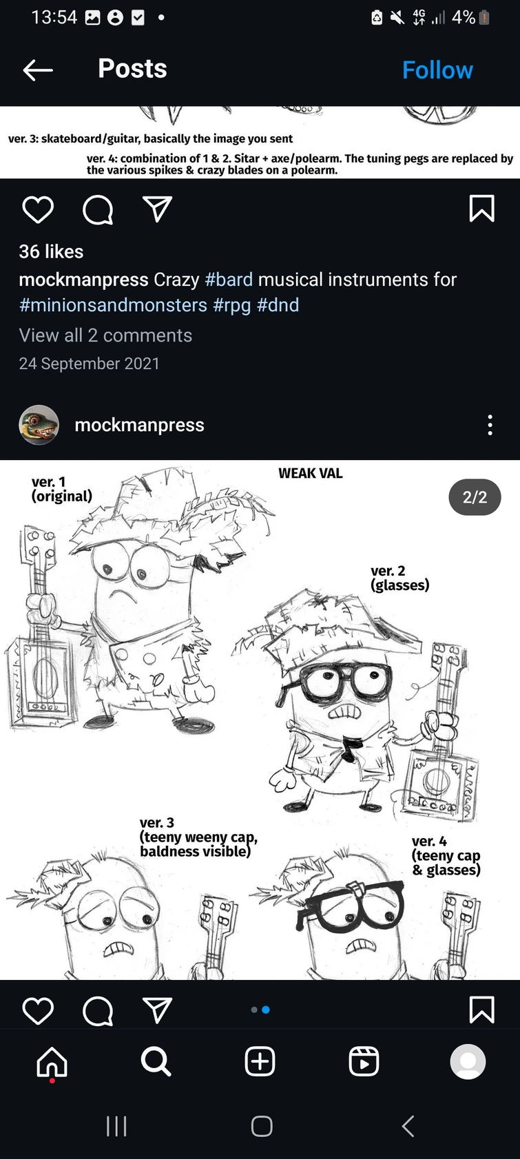 Concept art from the mini movie Minions And Monsters reveals the names ...