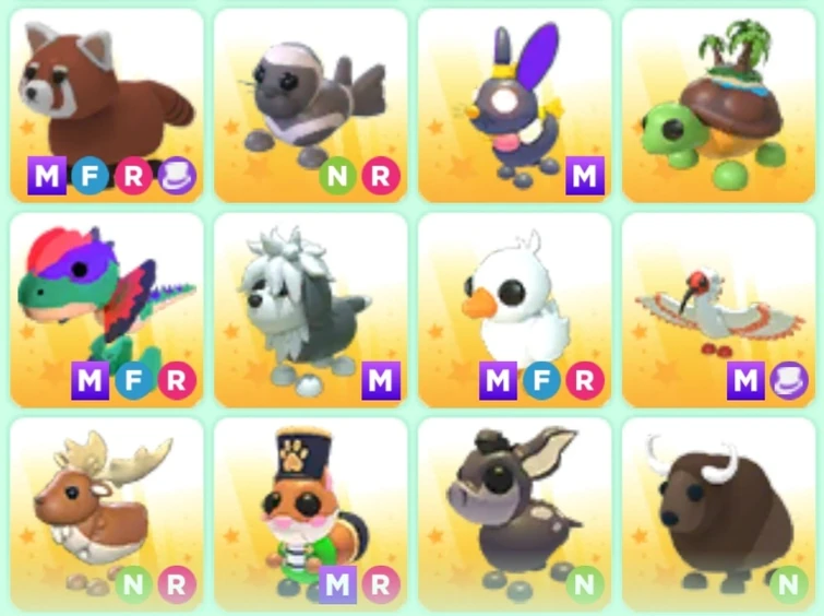 LF neon geese, neon lemurs/mega lemur, and neon snowballs | Fandom
