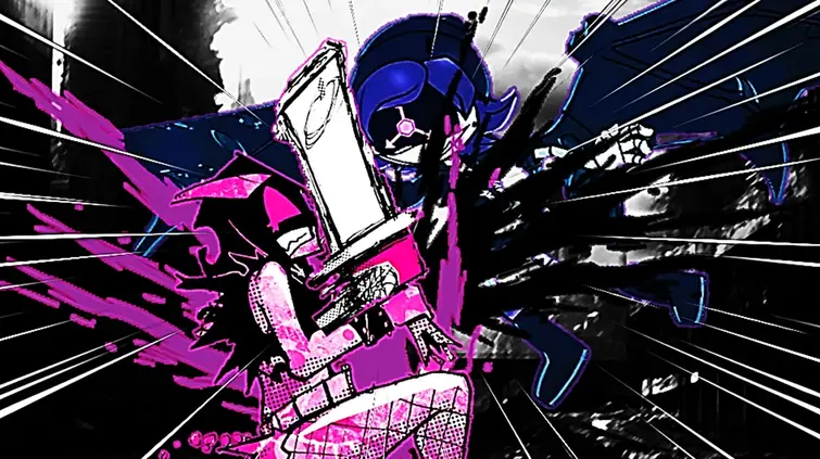 Uzi vs Izzy Fisher Official Sprite Art + Track Art🤖🗡️🔫 | Fandom