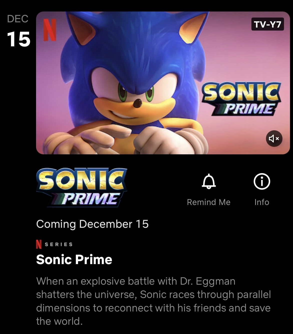 (Le gasp) Sonic prime is coming on December 15 | Fandom