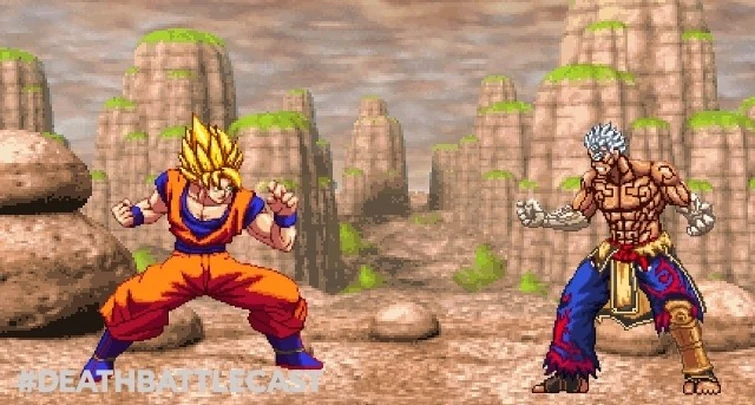 Goku vs Asura Sprite Art & Thumbnail | Fandom