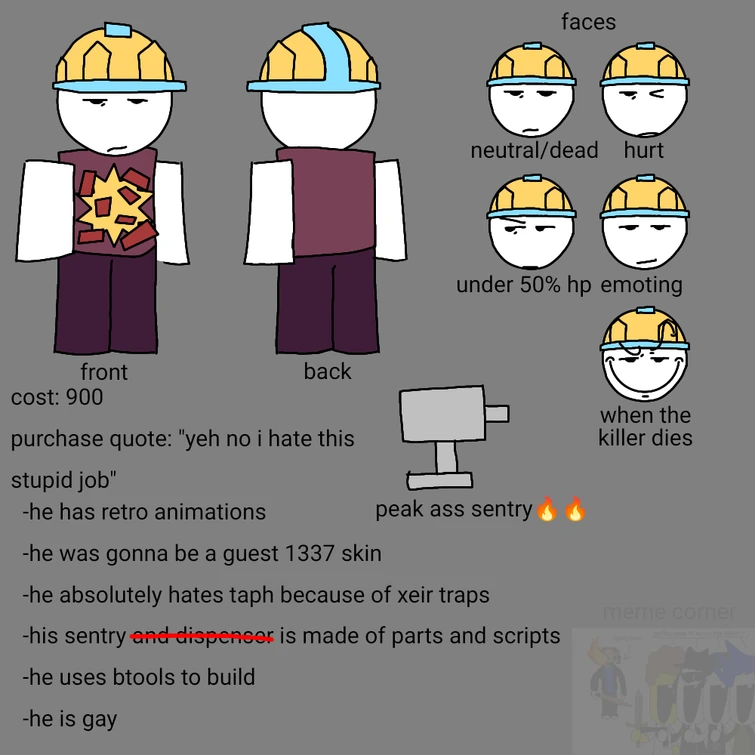 builderman skin concept | Fandom