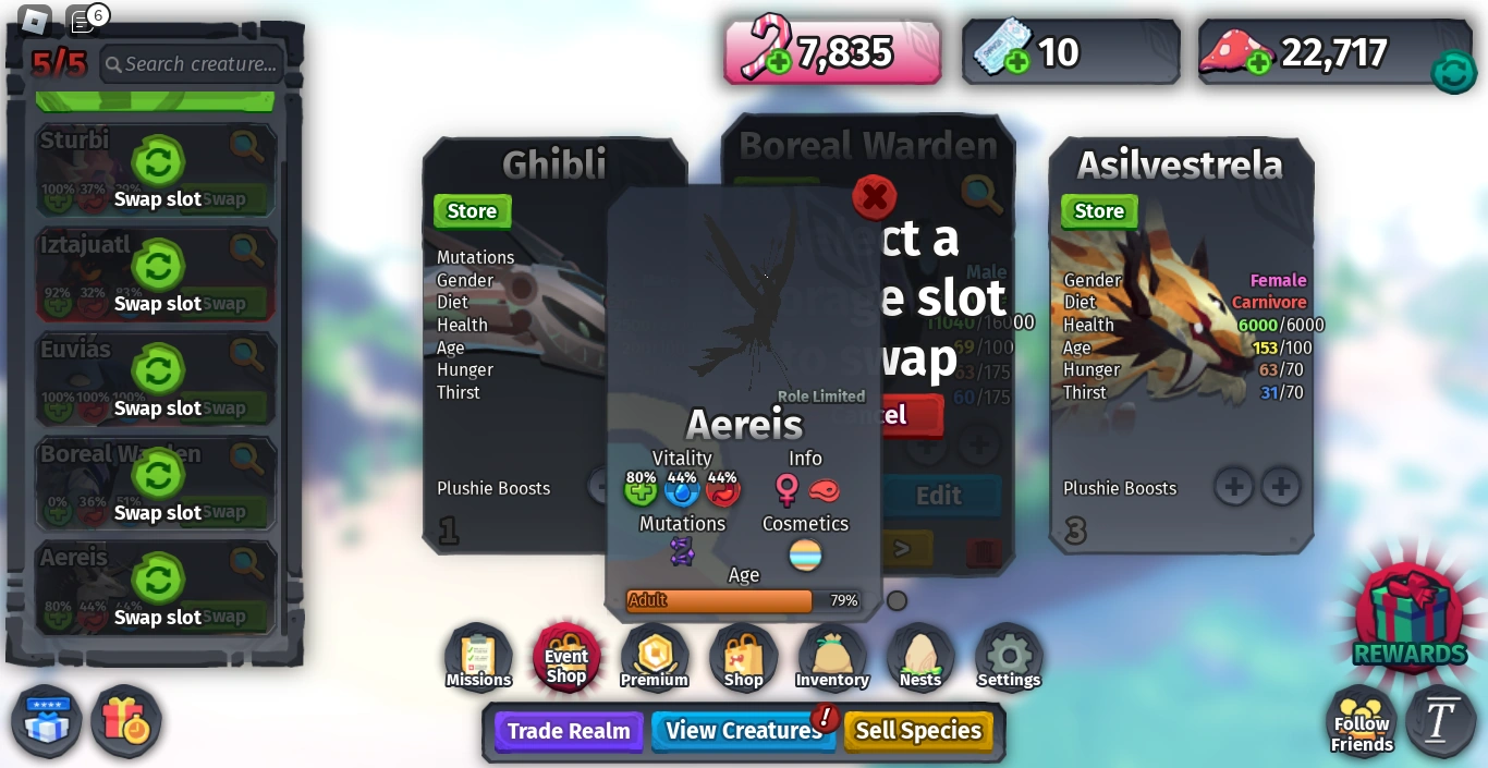 pure shadow mut aer (for sale or trade)? want it gone | Fandom