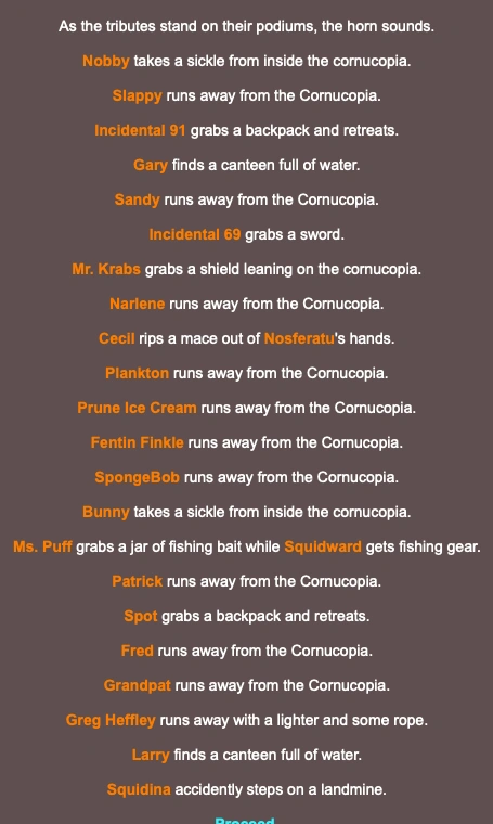 SpongeBob Hunger Games | Fandom