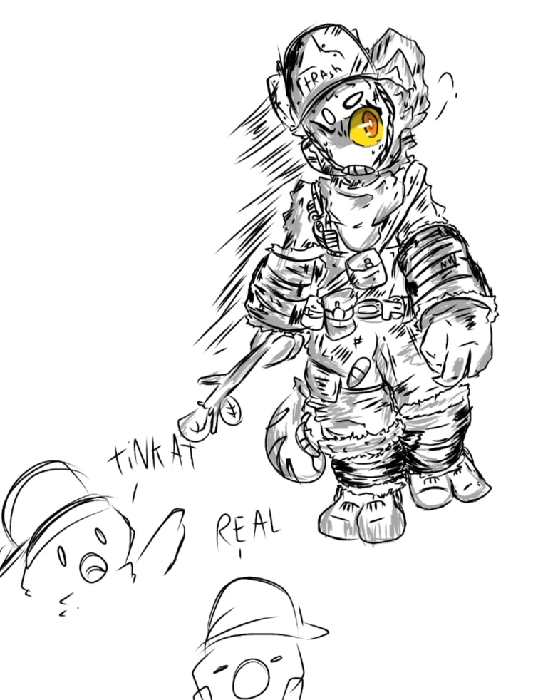 TINKATKOMMODER!!!! (quick sketch) | Fandom