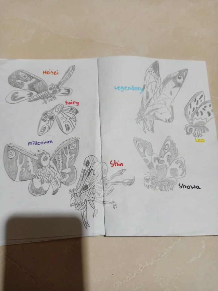 Mothra art | Fandom