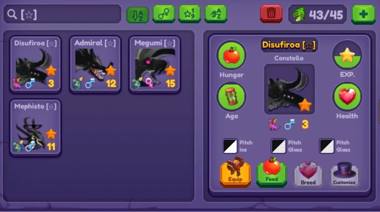 Trading NM Pitch constello | Fandom