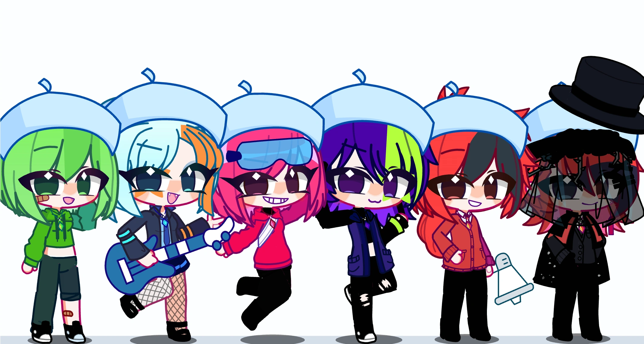 i made alphablocks humanized in gacha life 2 | Fandom