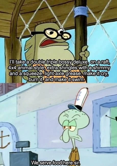 Squidward & bubble bass new Arch-Nemesis now? | Fandom