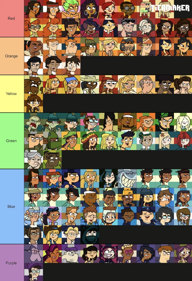 What color I think of whenever I see each character | Fandom