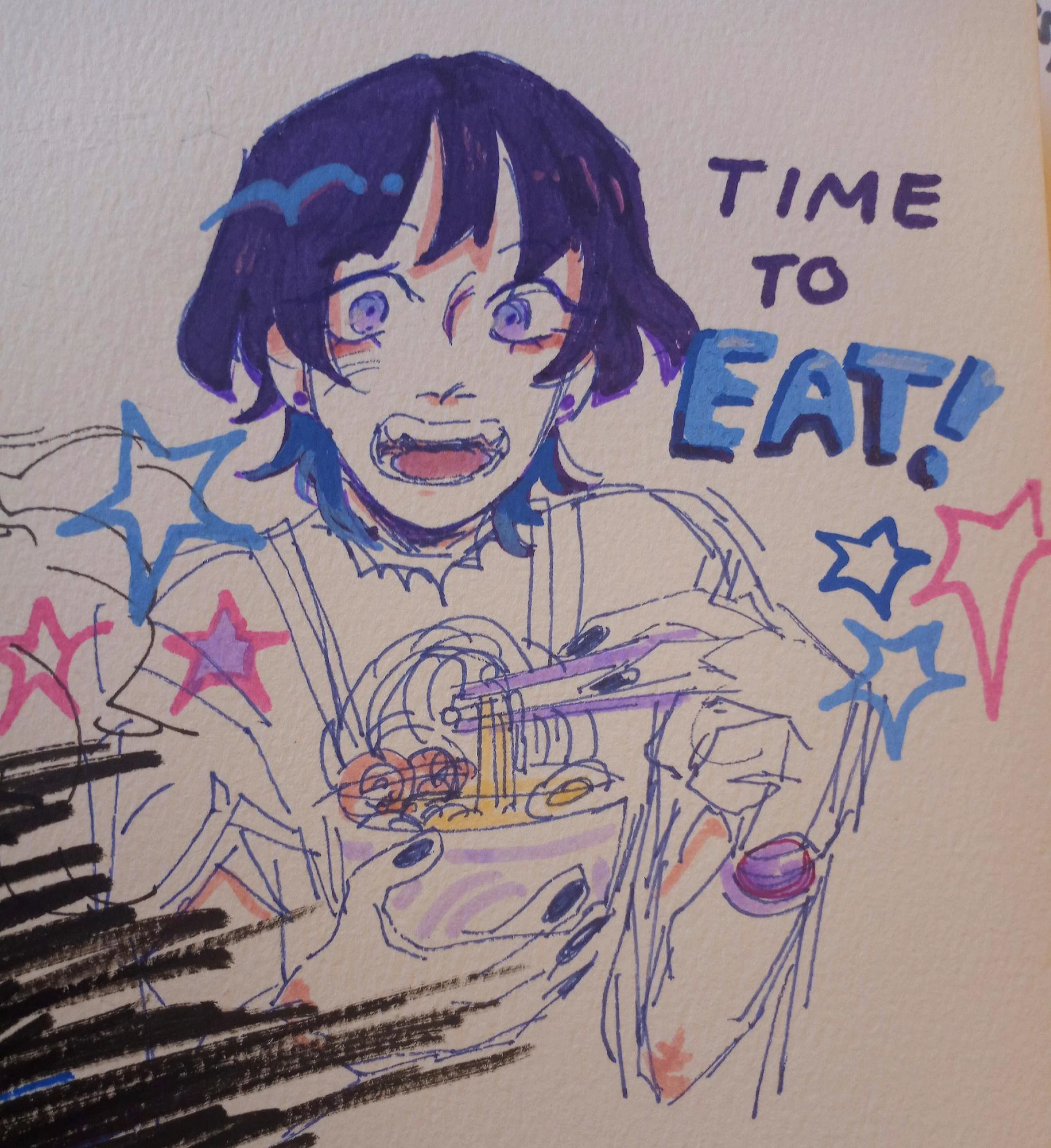 day two of drawing scara until he comes home? | Fandom