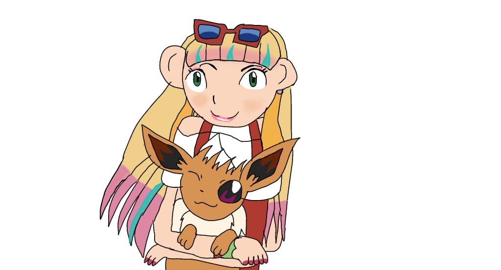Risa and her Eevee | Fandom