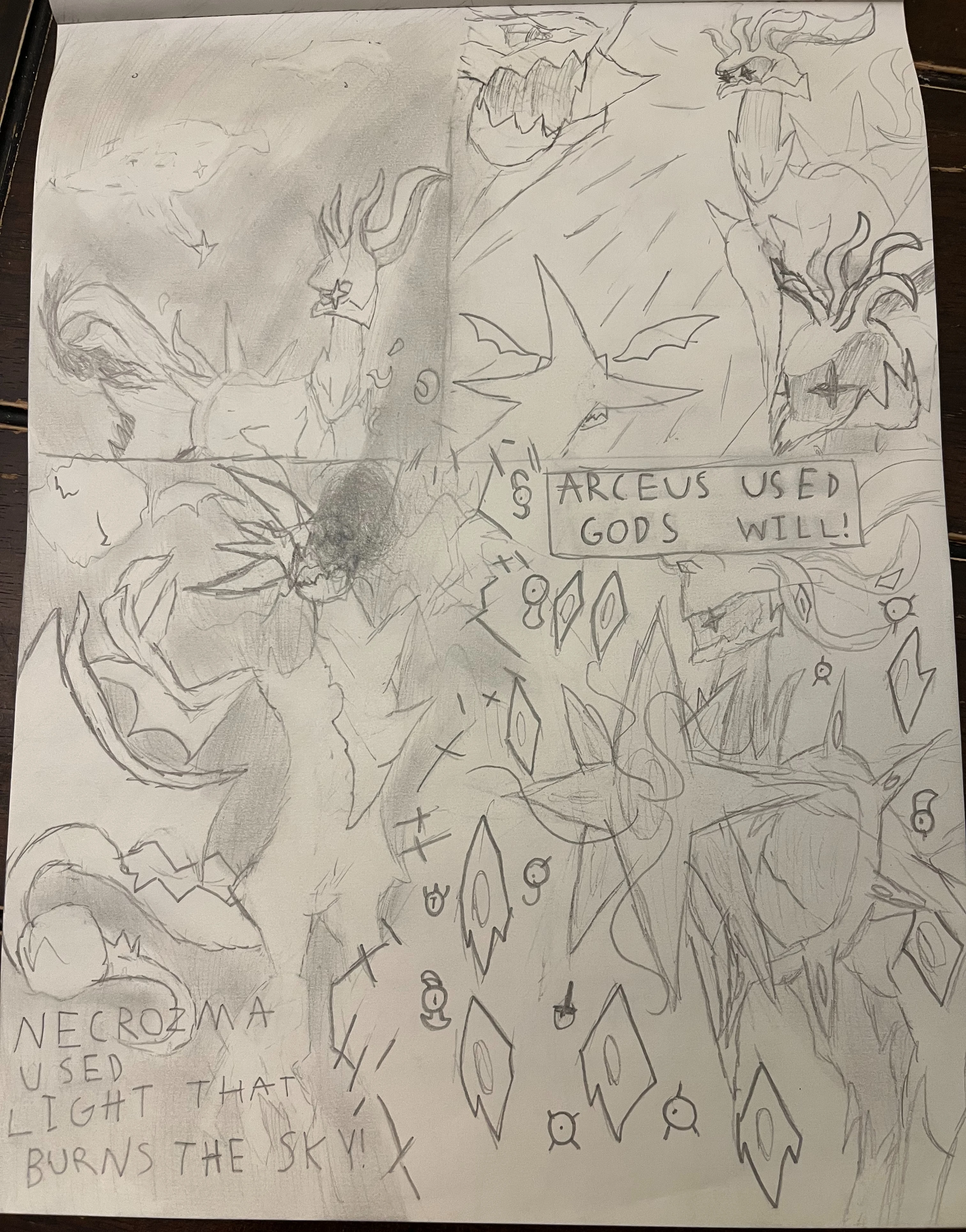 Ultra Necrozma & Arceus (Slight Redesign?) | Fandom