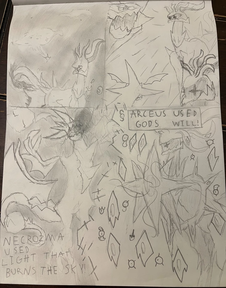 Ultra Necrozma & Arceus (Slight Redesign?) | Fandom