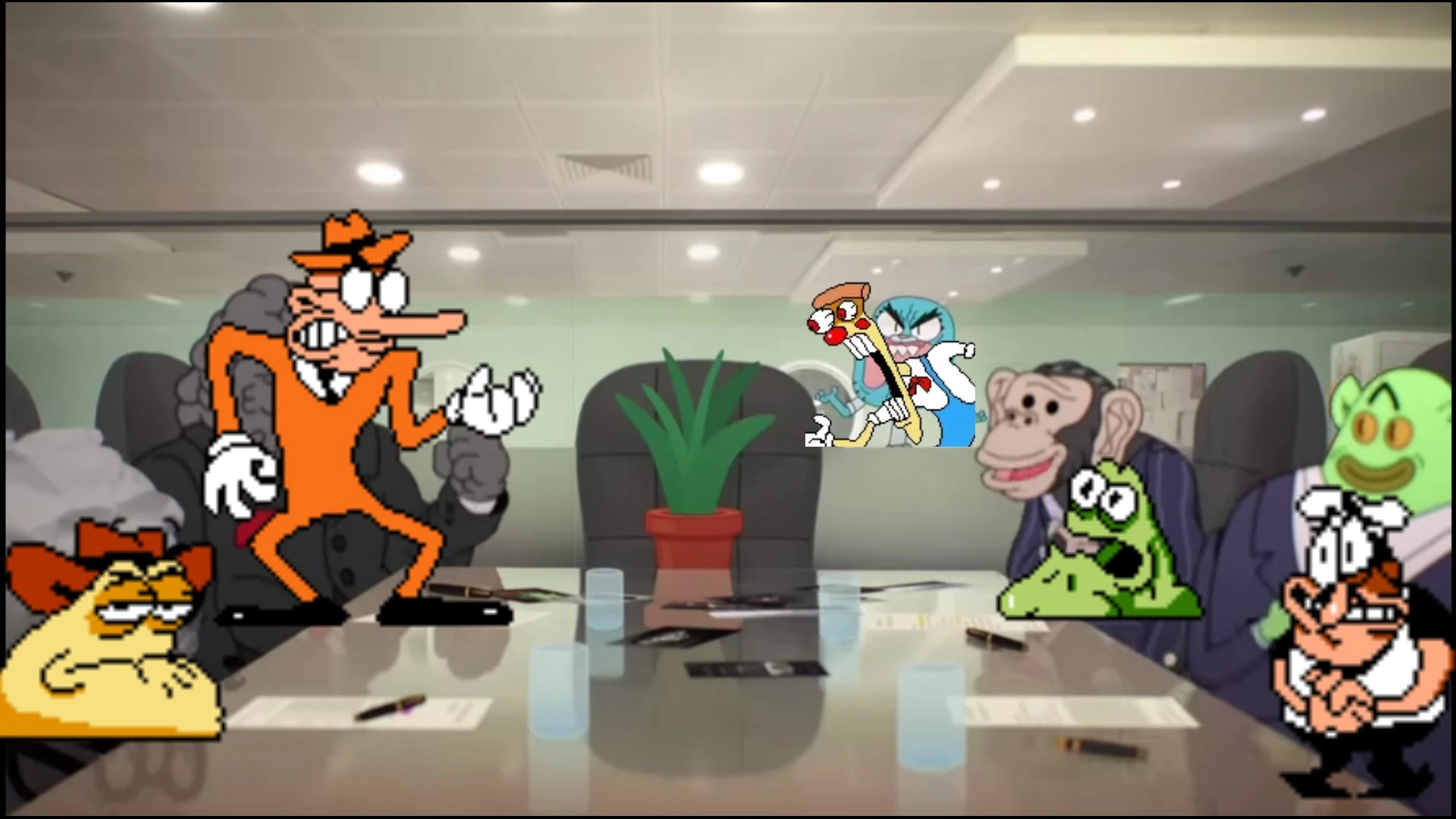 I Made Mr. Stick made have in the office | Fandom