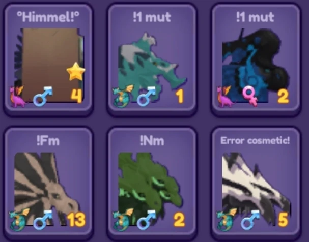 T/S Some dragons, 32 mut pots and 1 woodplank pot! | Fandom