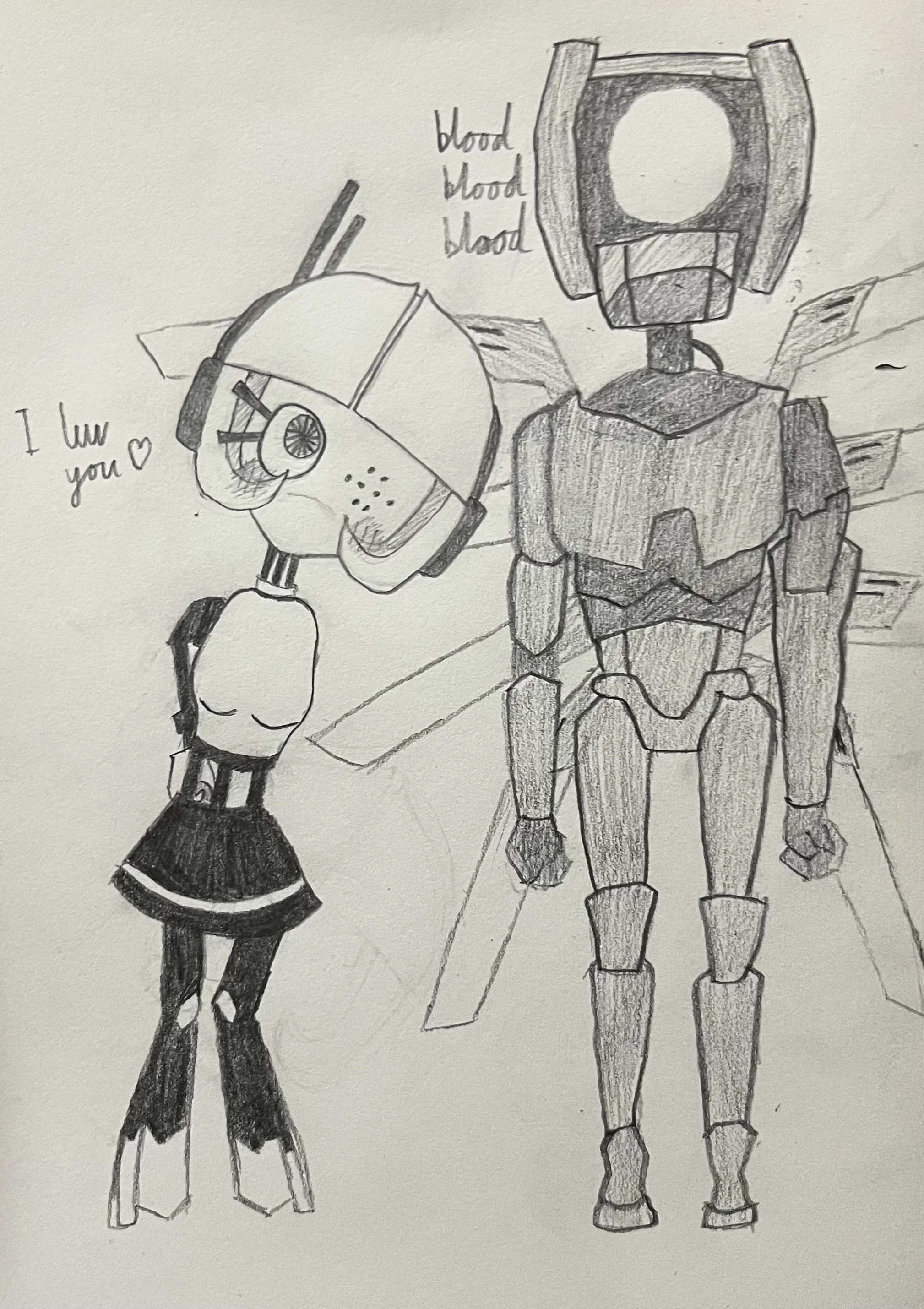 V1 and portal turret girl | Fandom