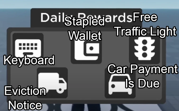 The daily reward icons and their meaning. | Fandom