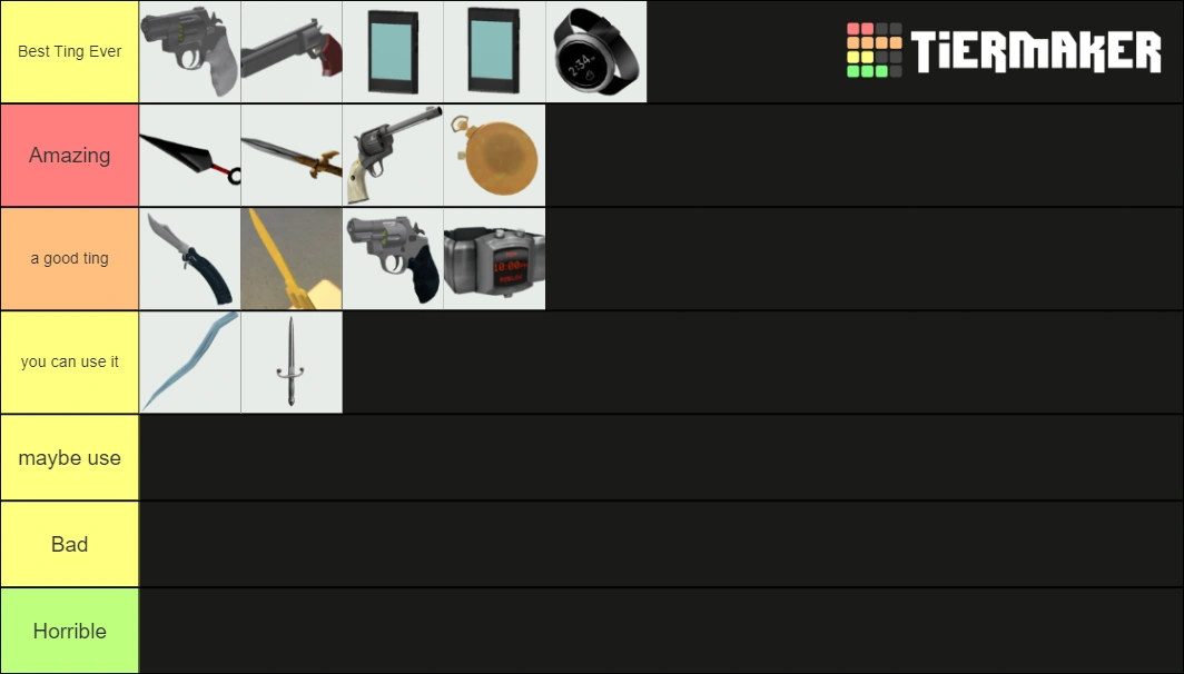 thats my tc2 all characters tier list write your own ideas in the ...
