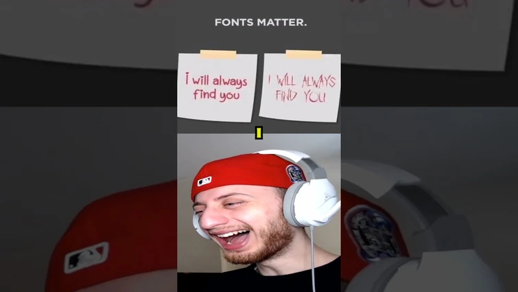 A lesson in why fonts matter | Fandom