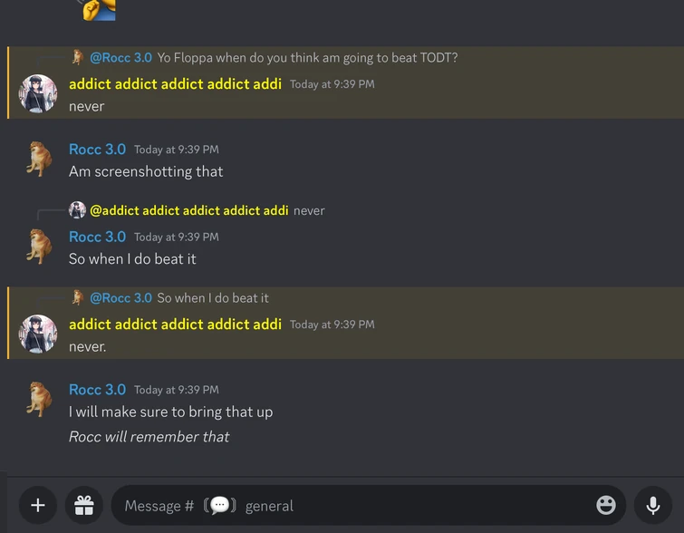 *Rocc will remember that* | Fandom