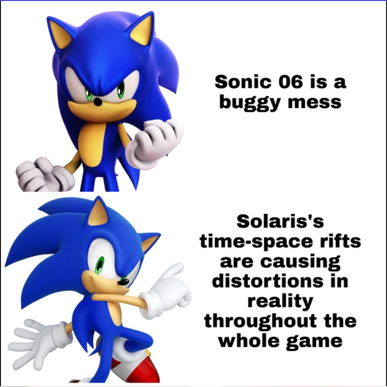 Sonic 06 meme | Fandom