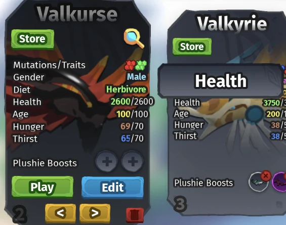 Getting rid of this Bite+Health trait Valkurse | Fandom