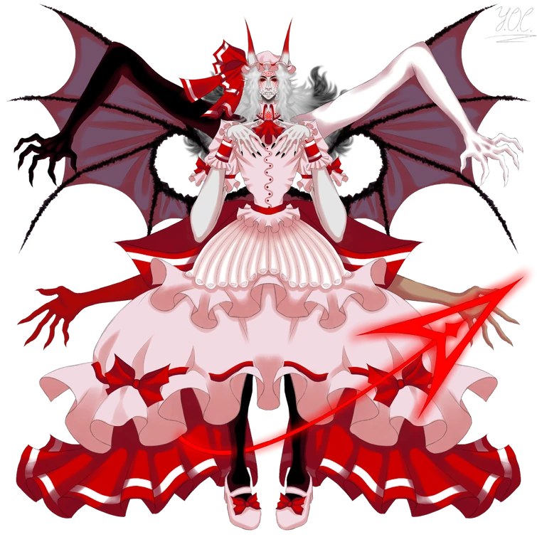 rework, ig?? hakaisha as remilia scarlet (mimic x touhou) again ...