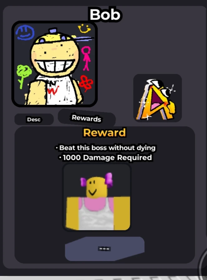 and now i just have to... S rank bob. [Note:i wont S rank him due to my ...