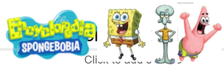 New Encyclopedia SpongeBobia Logo | Fandom