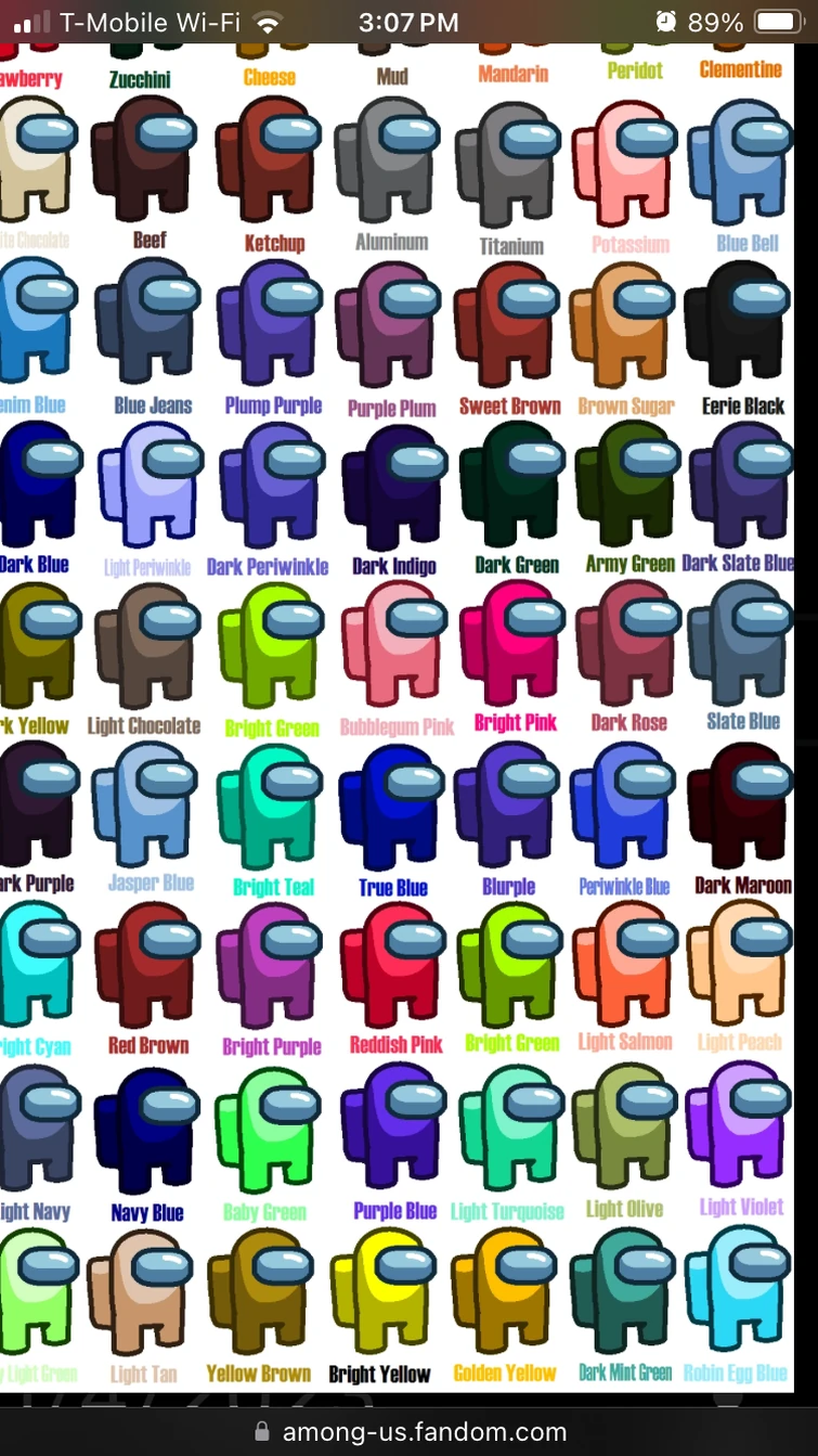 Among Us Colors 2 | Fandom