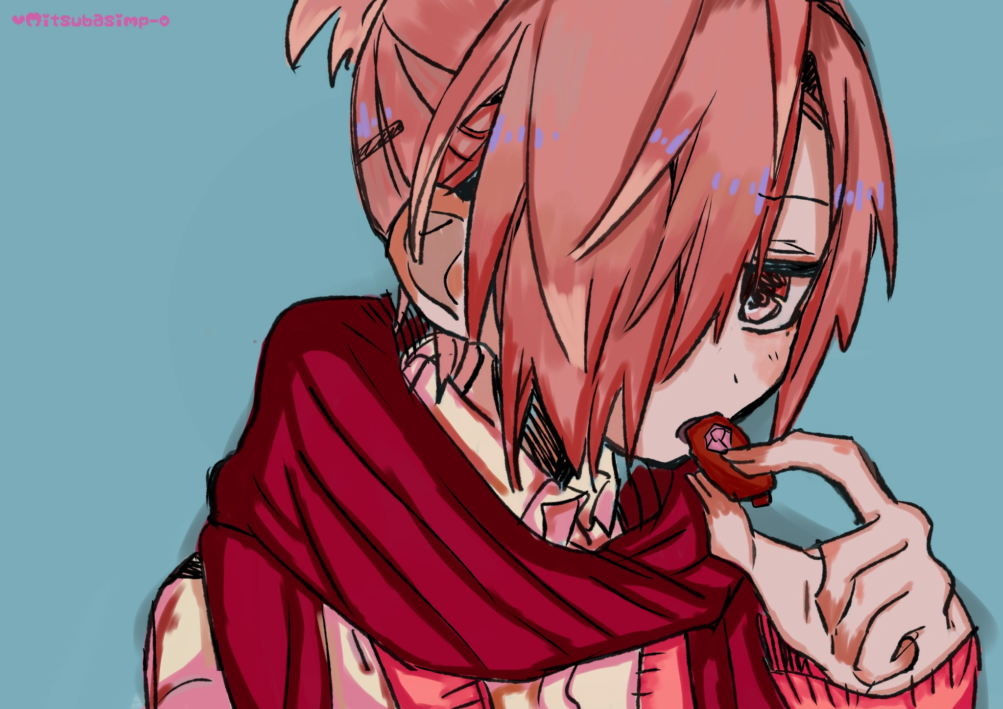 Mitsuba coloring :D | Fandom