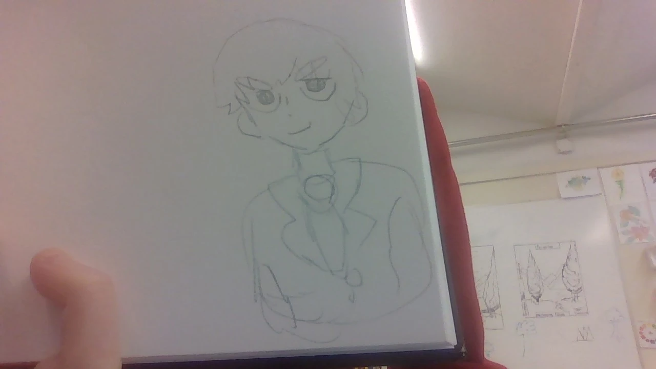 i tried drawing the reigen image from memory | Fandom
