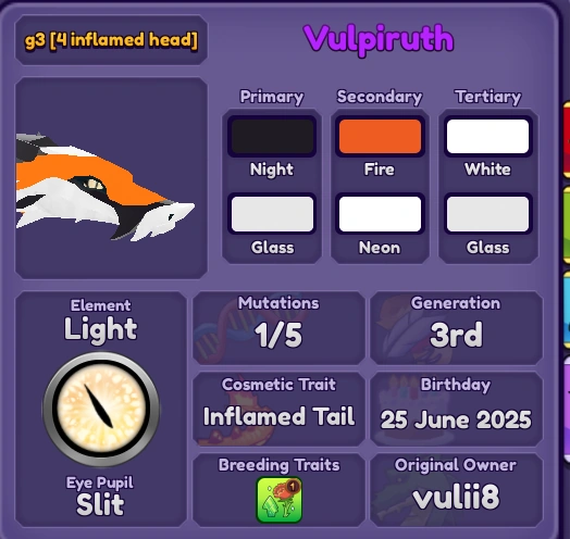 lf low gen inflamed head vulp | Fandom