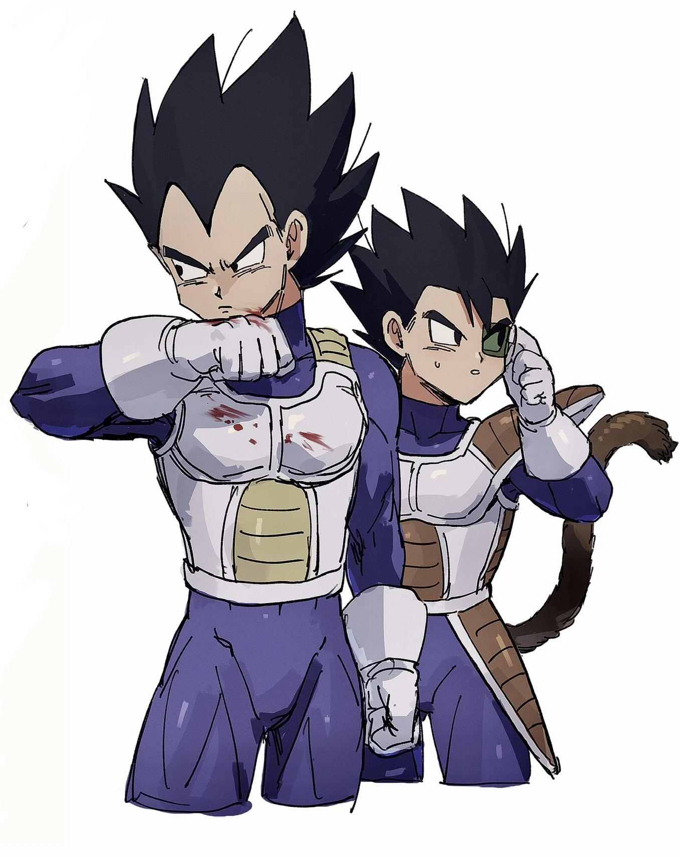 Vegeta and Tarble | Fandom